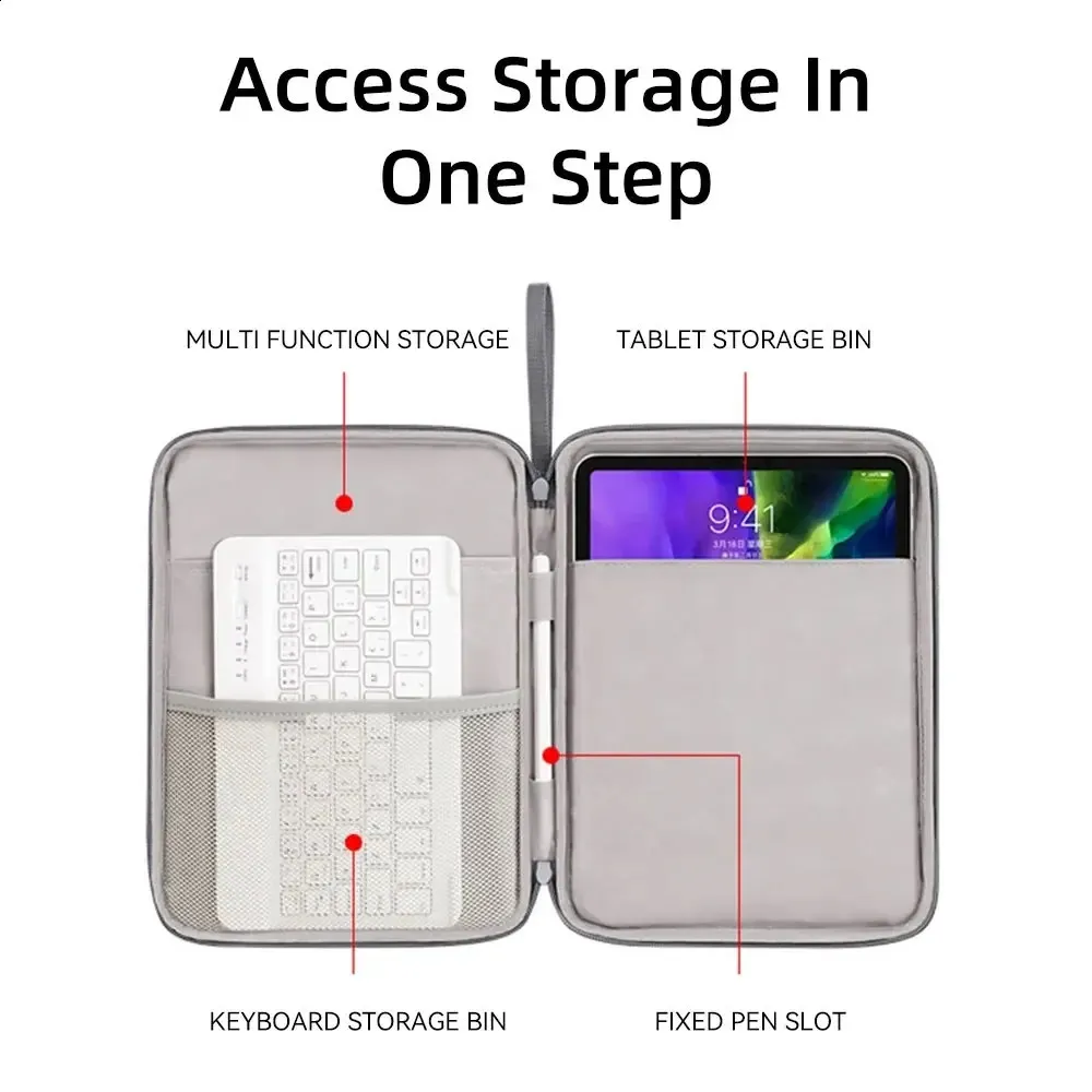 Tablet Handbag Case for iPad Pro 12.9 Inch Neoprene Protective Sleeve ...