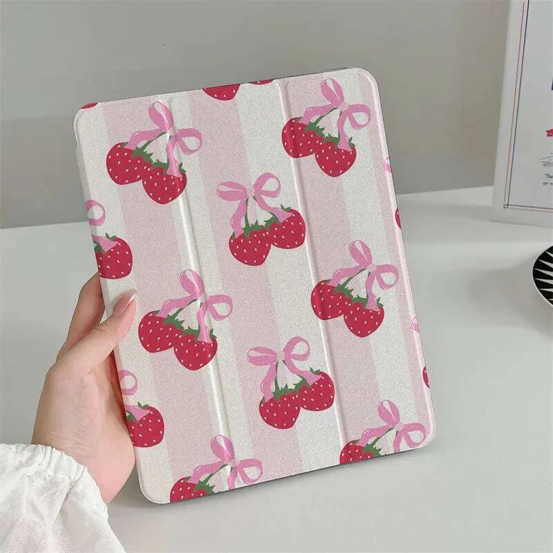 Strawberry Silicone Case for iPad Pro 11 in, Air 5/4, Mini 6/5/4, 10.9 ...
