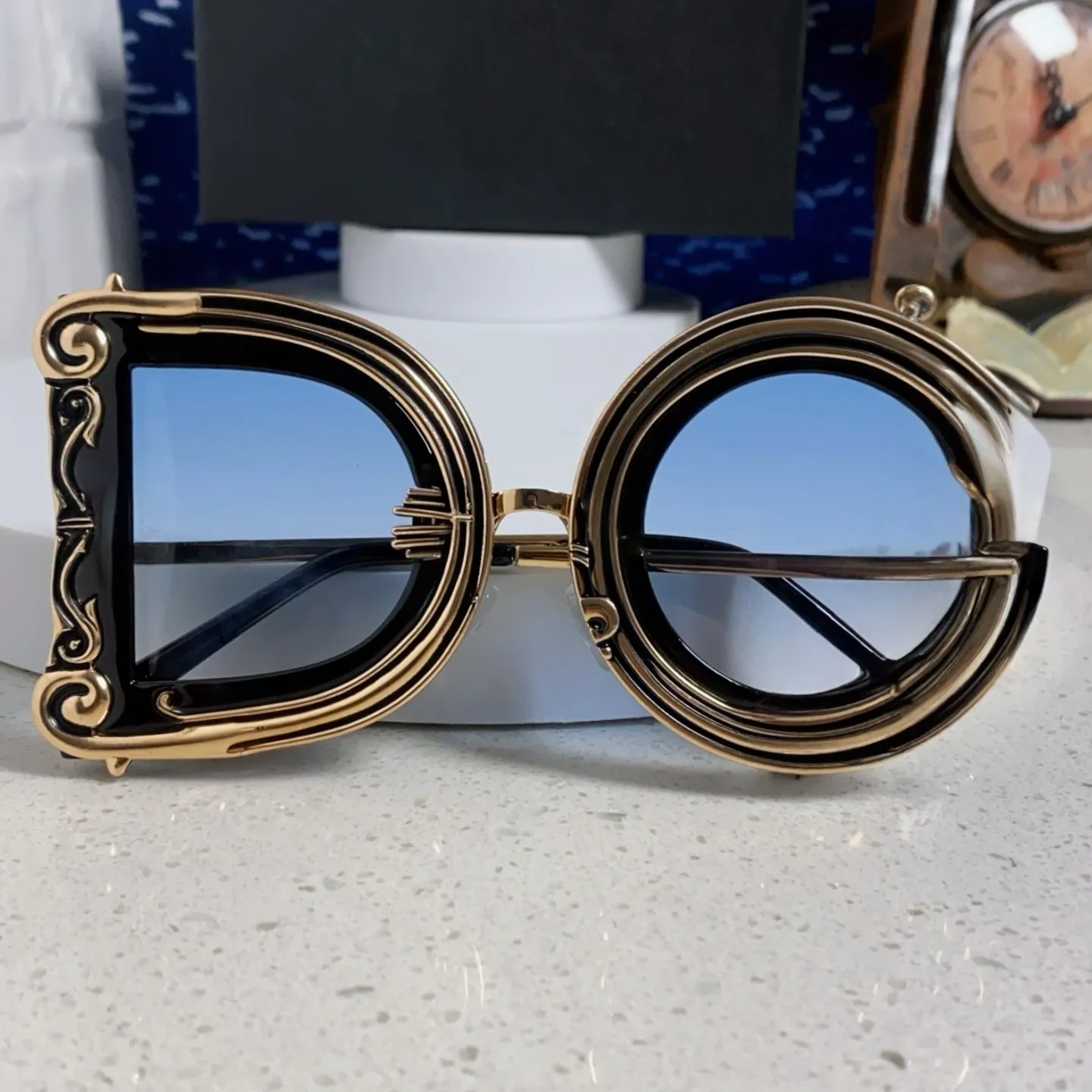 Designer Sunglasses For Women High Quality Flower... From Fashionshop ...