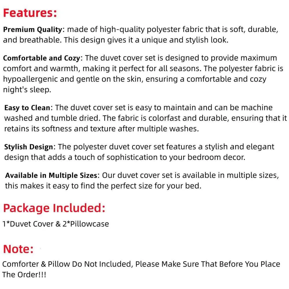 King-Size Heart-Shaped Floral Duvet Cover Set with Jacquard Fabric and ...