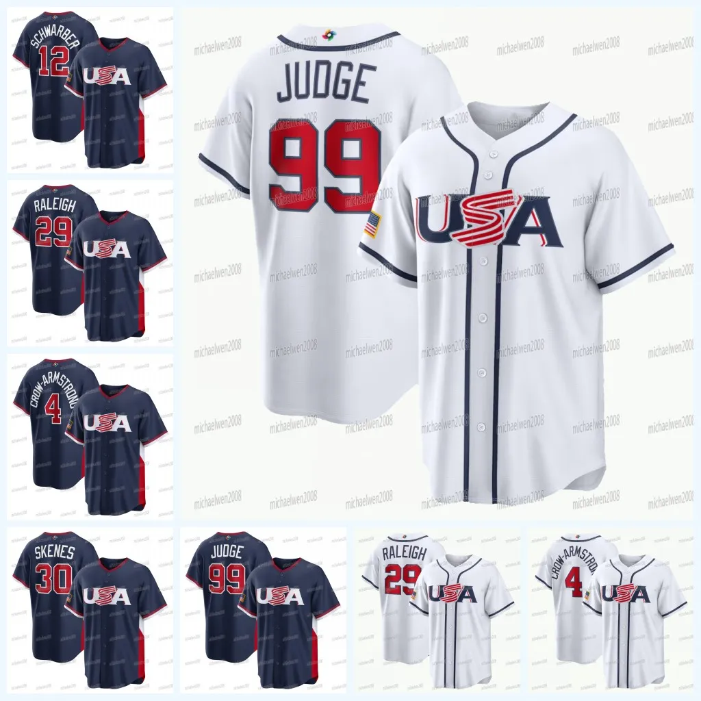 2023 Team USA baseball uniforms featuring Mike Trout, Mookie Betts ...