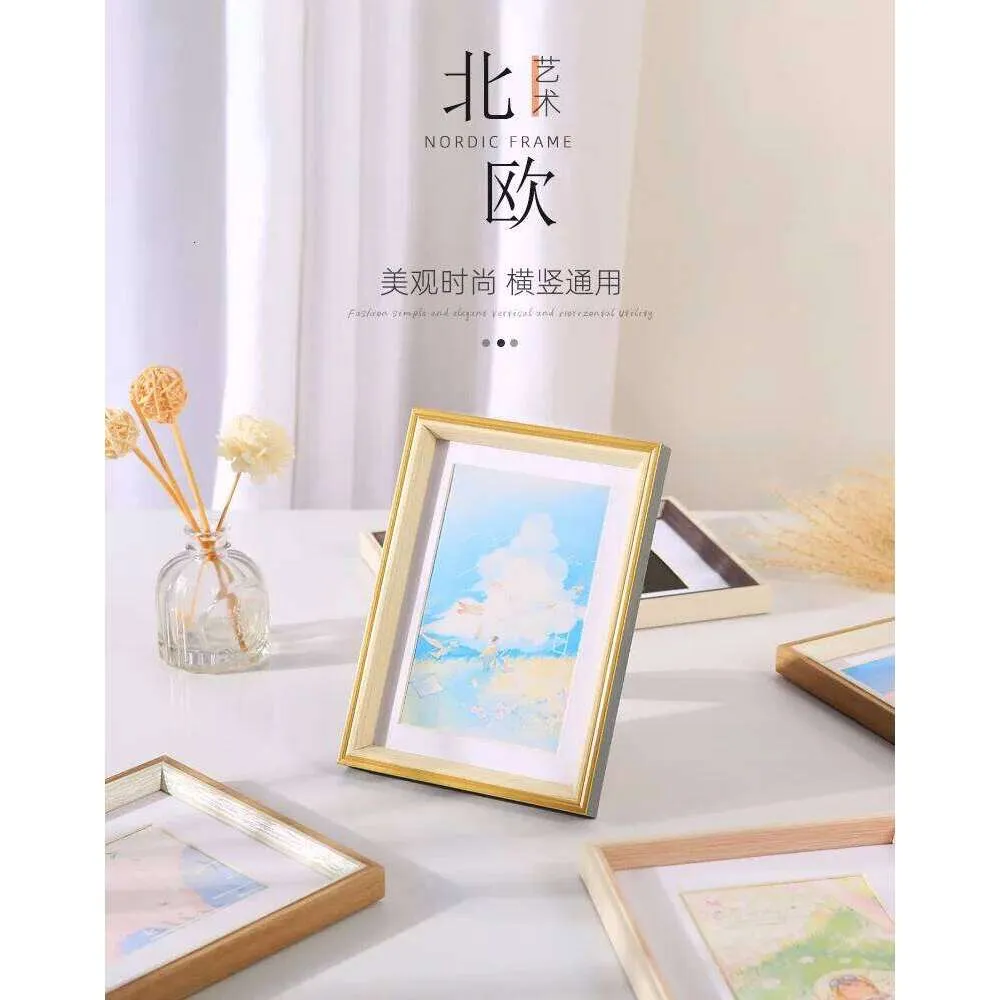 Minimalist Resin A4 Tabletop Picture Frame for Wall Mount and Desktop ...