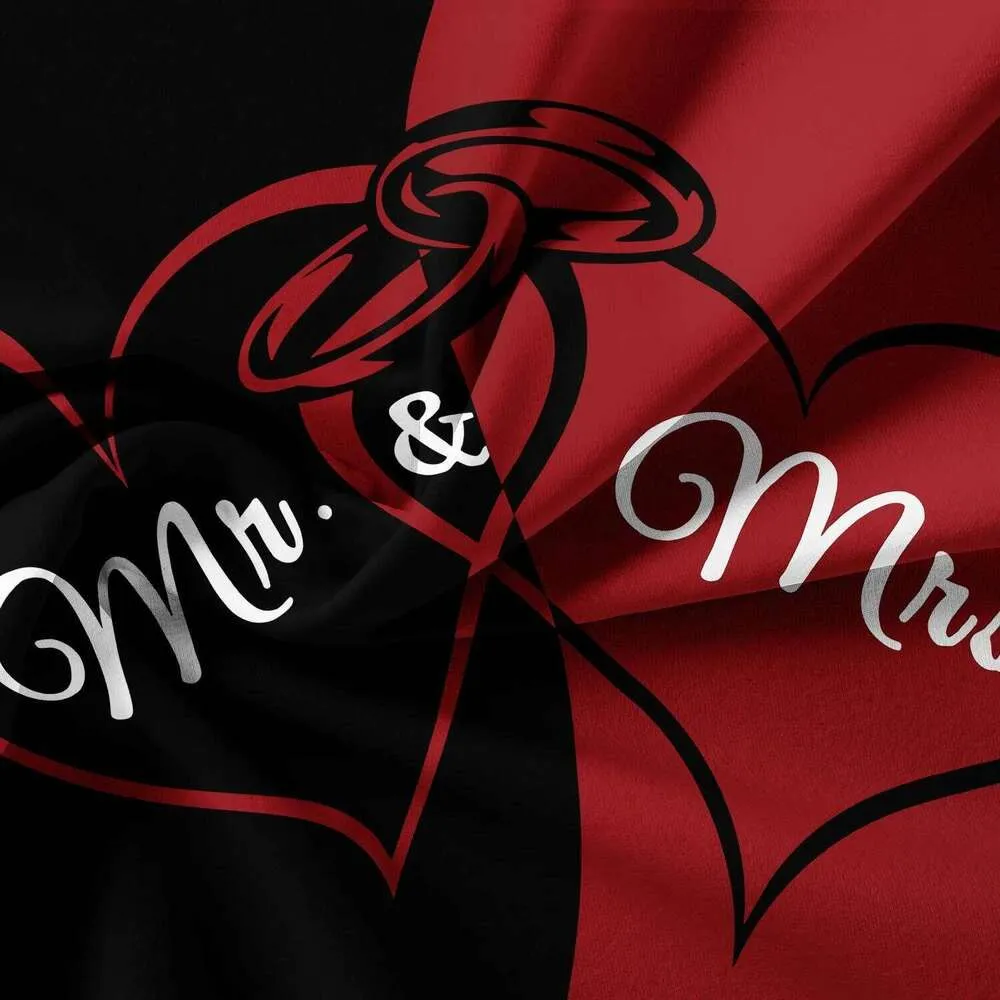 King-Size Heart-Shaped Floral Duvet Cover Set with Jacquard Fabric and ...