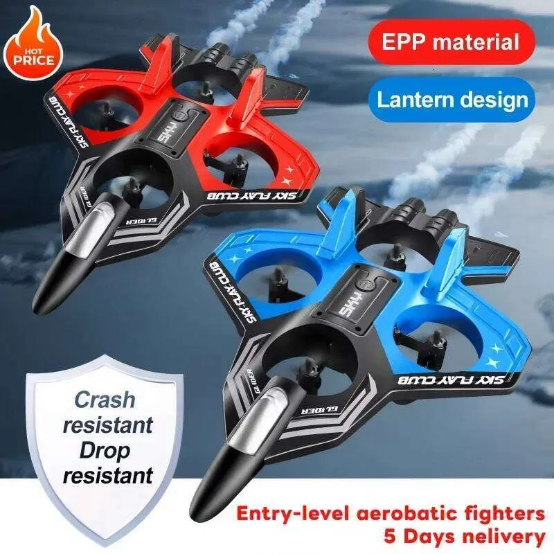 Glider Flying Helicopter RC Hobby Jet Plane 2.4G Wireless Remote ...