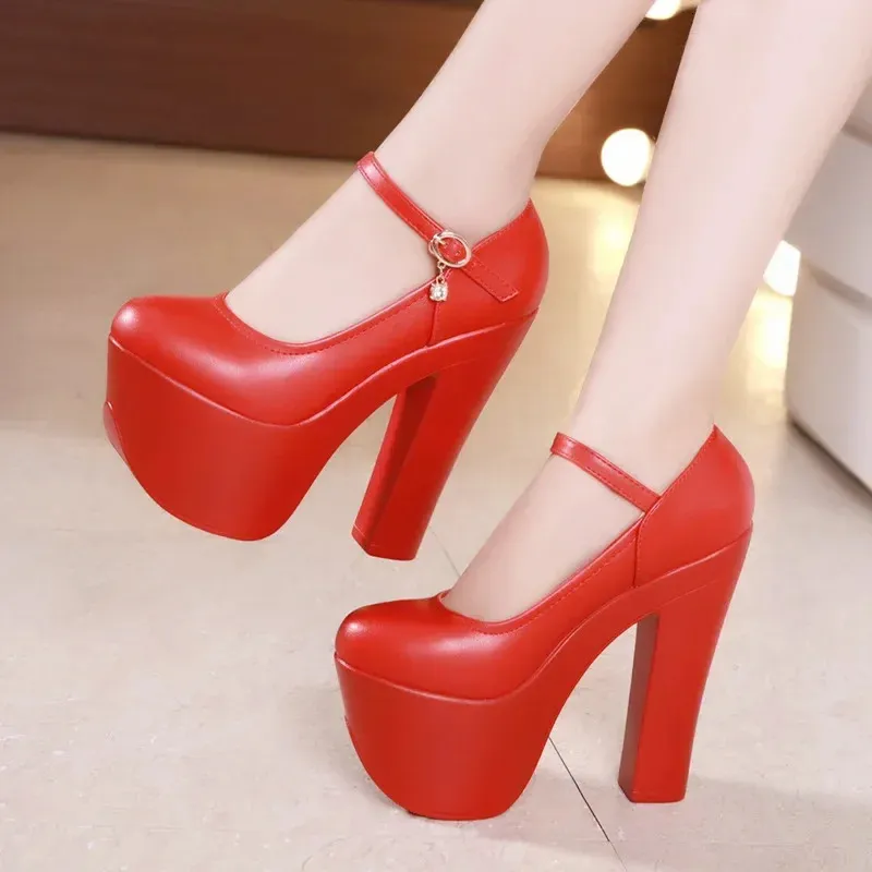 Wholesale Spring 2025 Trendy 15cm Small Size Leather Platform... At ...