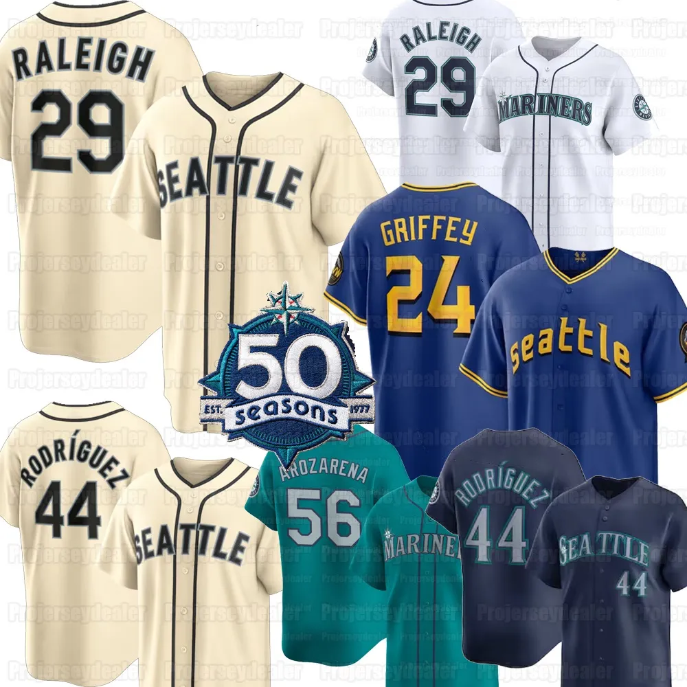 Raleigh Mariners 29 Cal Steelheads Baseball Jersey Randy Arozarena ...