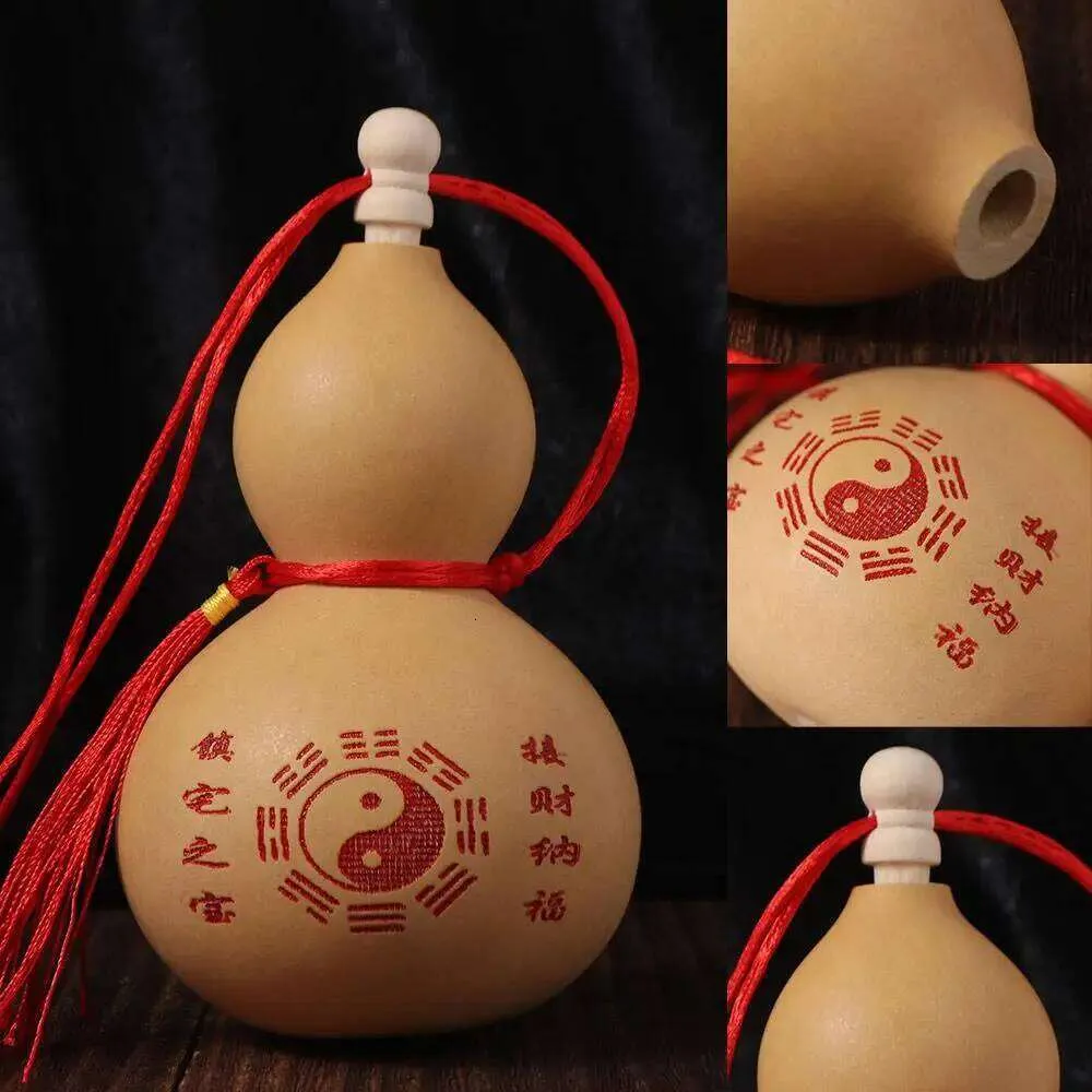 Children's Gift Natural Dry Bottle Mini DIY Gourd Crafts Eight Trigrams ...