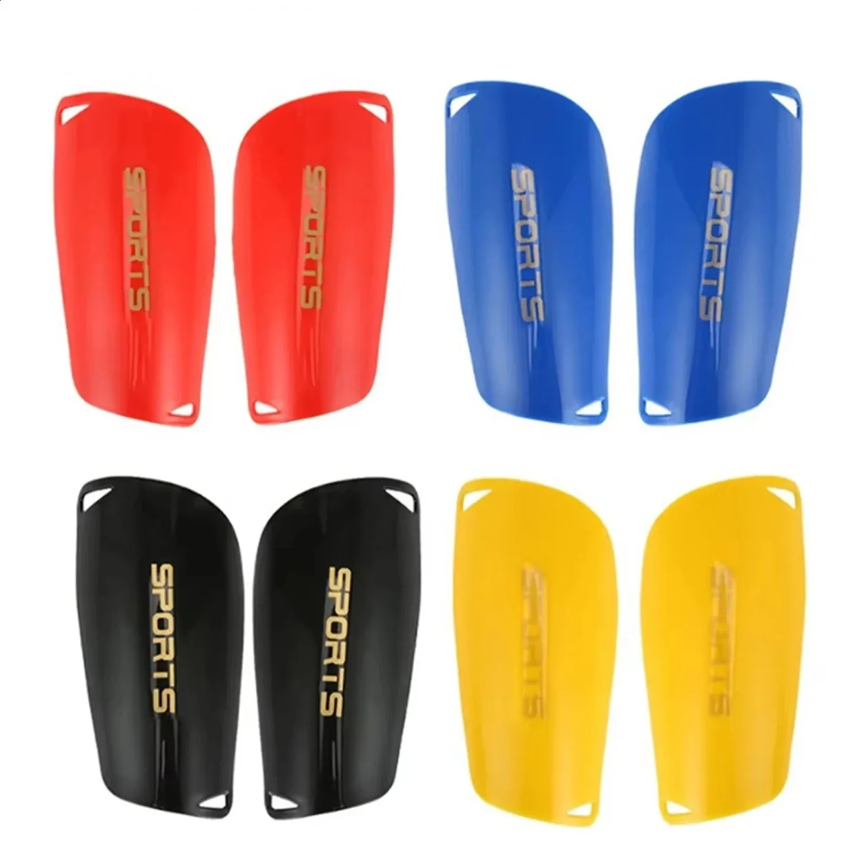 Soccer Shin Guards with Plastic Insert Board for Football Training ...