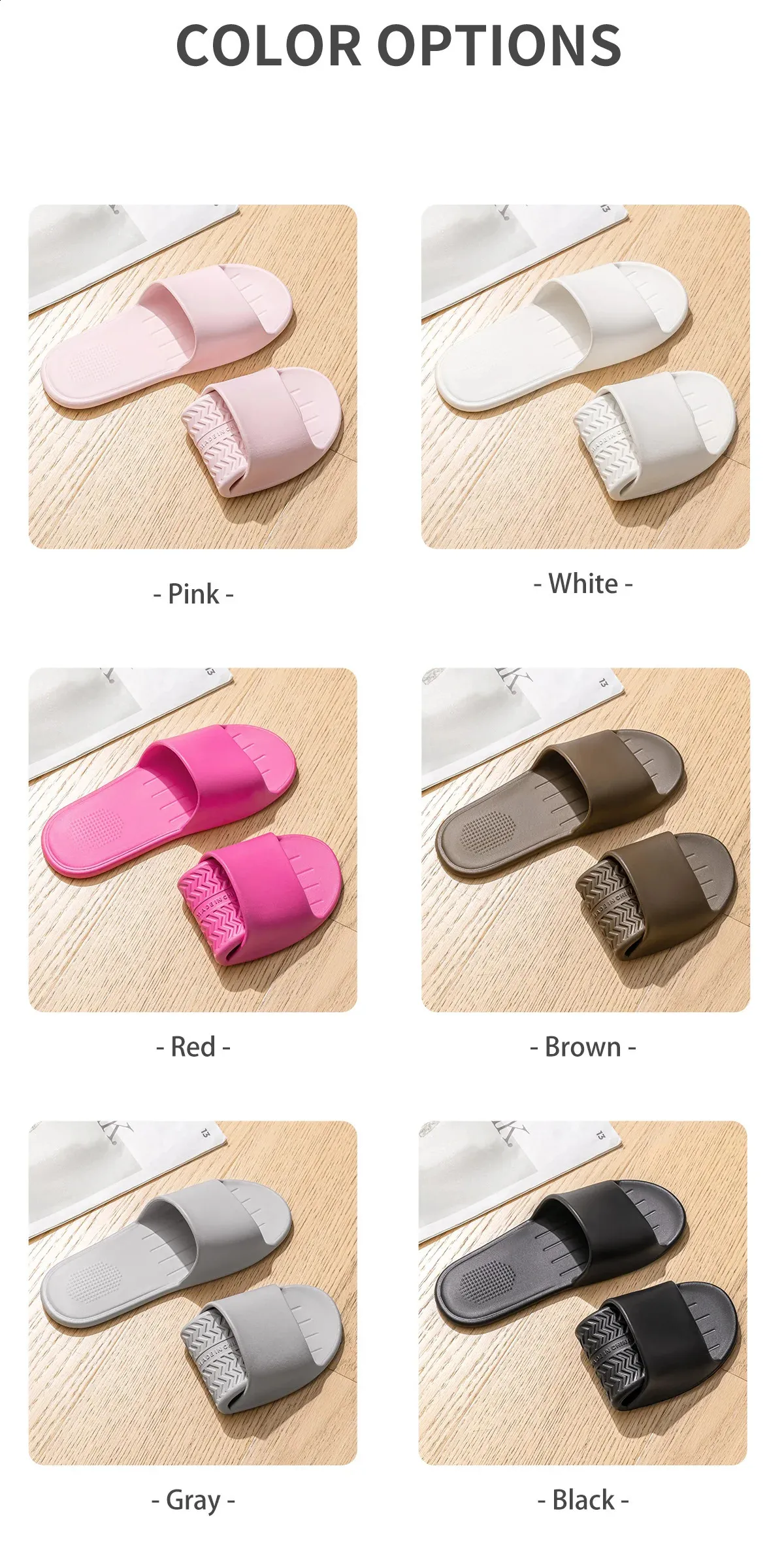 Womens Foldable Indoor Slippers with Pull-On Closure and Injection ...