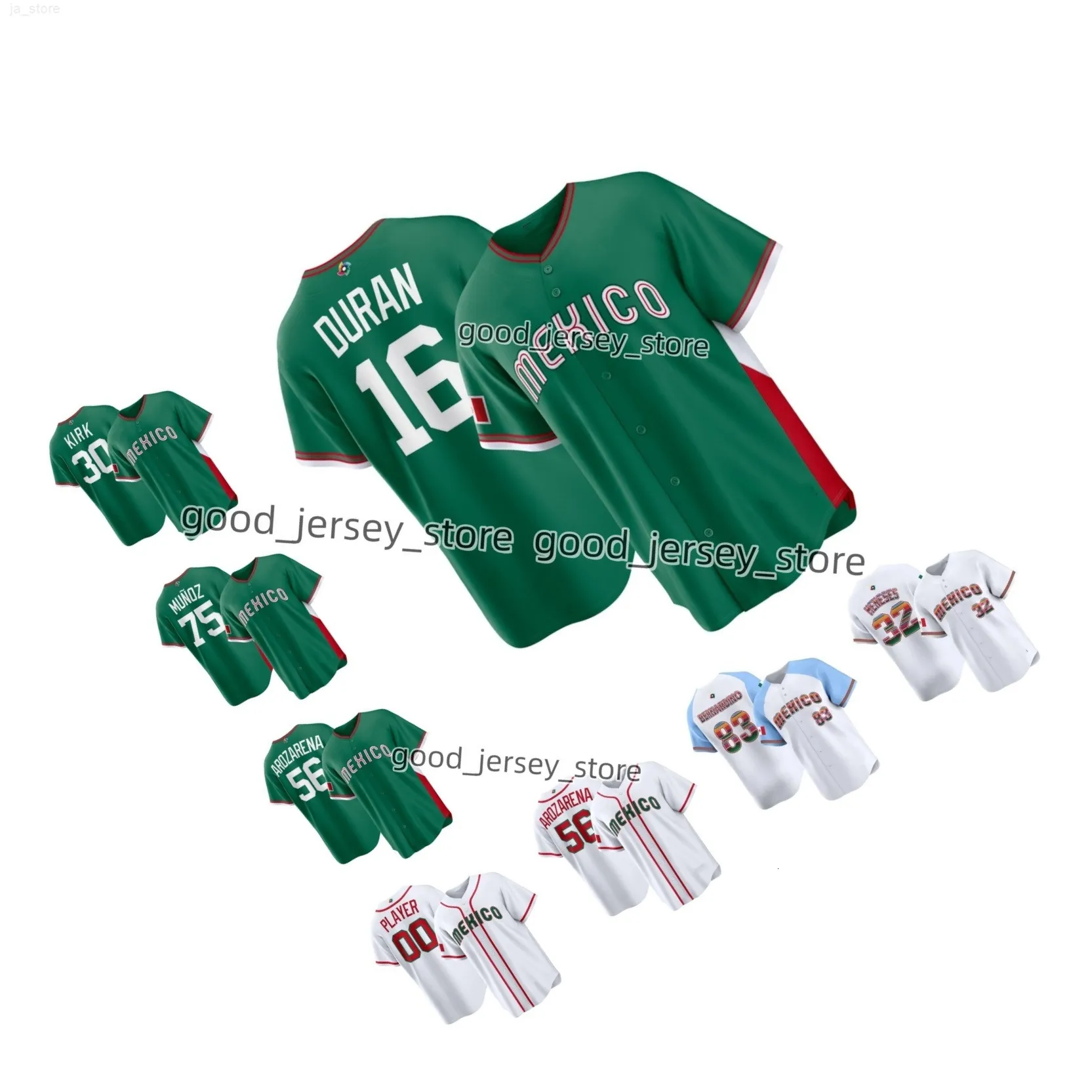 56 Randy Arozarena Mexico 2026 WBC Jersey World Baseball Classic Jarren ...