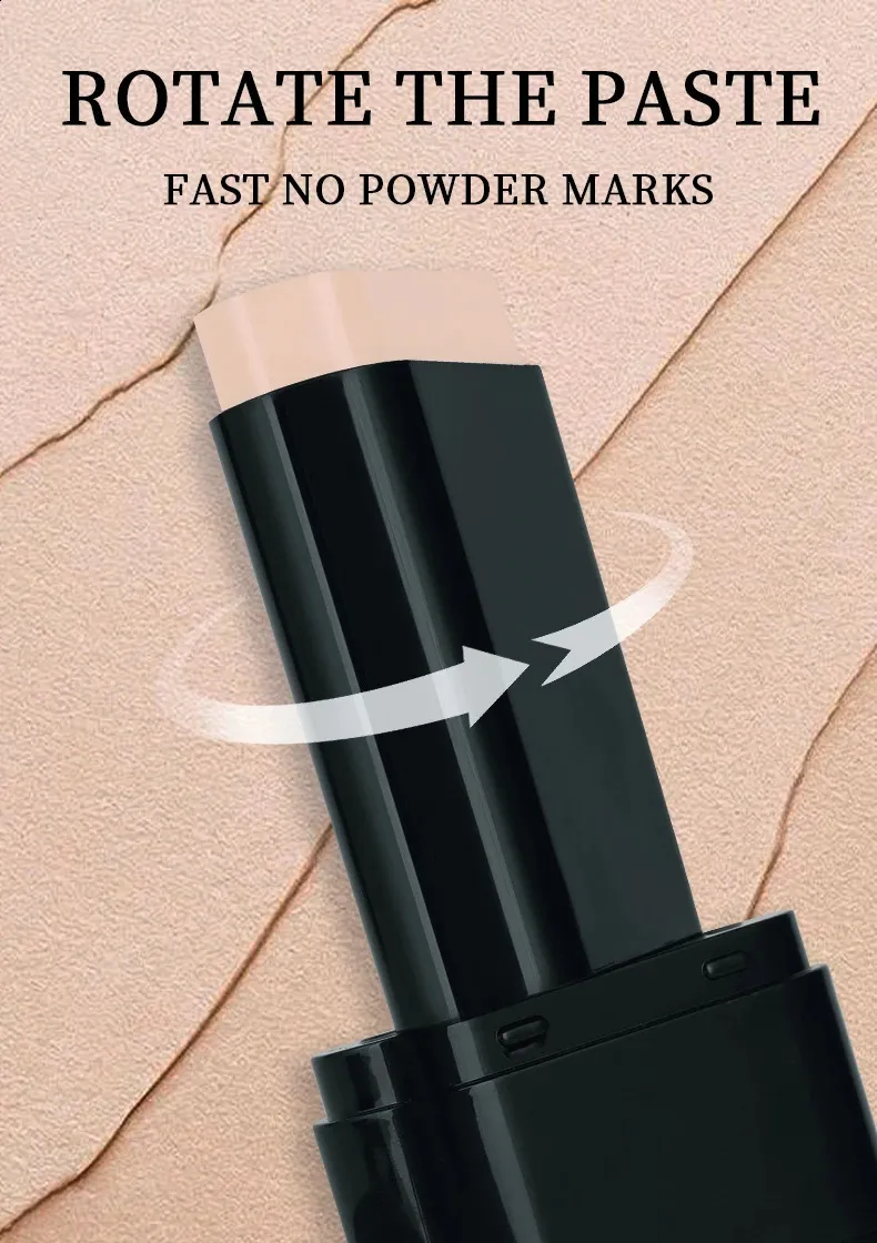 Ocheal Two In One Concealer Foundation Stick Matte Waterproof Face ...