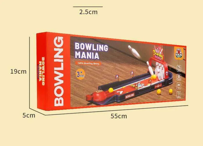 Bowling Board Game Catapult Table Parent-Child Interactive Multi ...
