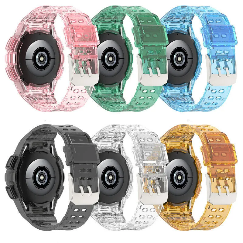 Protective Rugged Case Band For Smartwatch 45mm Soft Silicone Cover ...