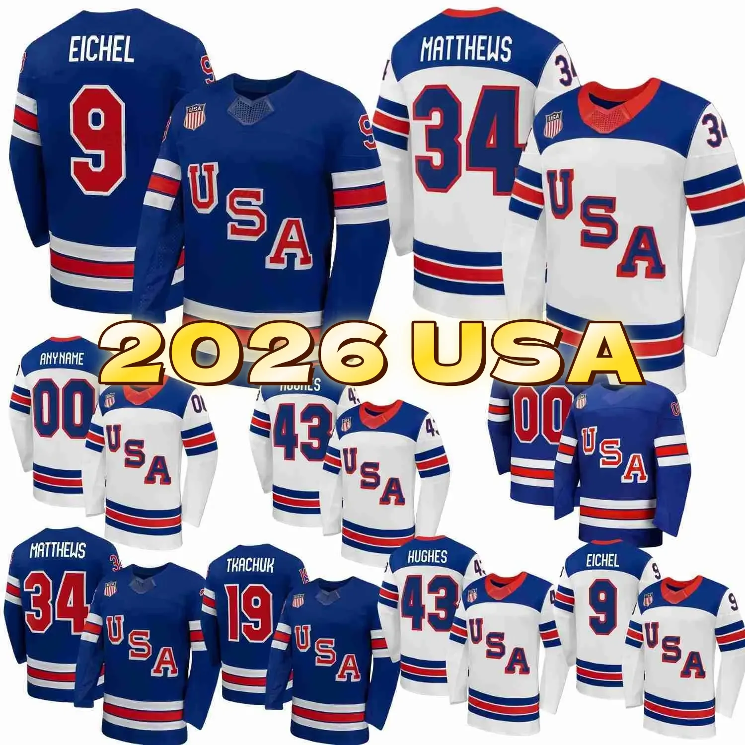 2026 USA Hockey Team Olympices Usa Hockey Sweater... From Yogalemon ...
