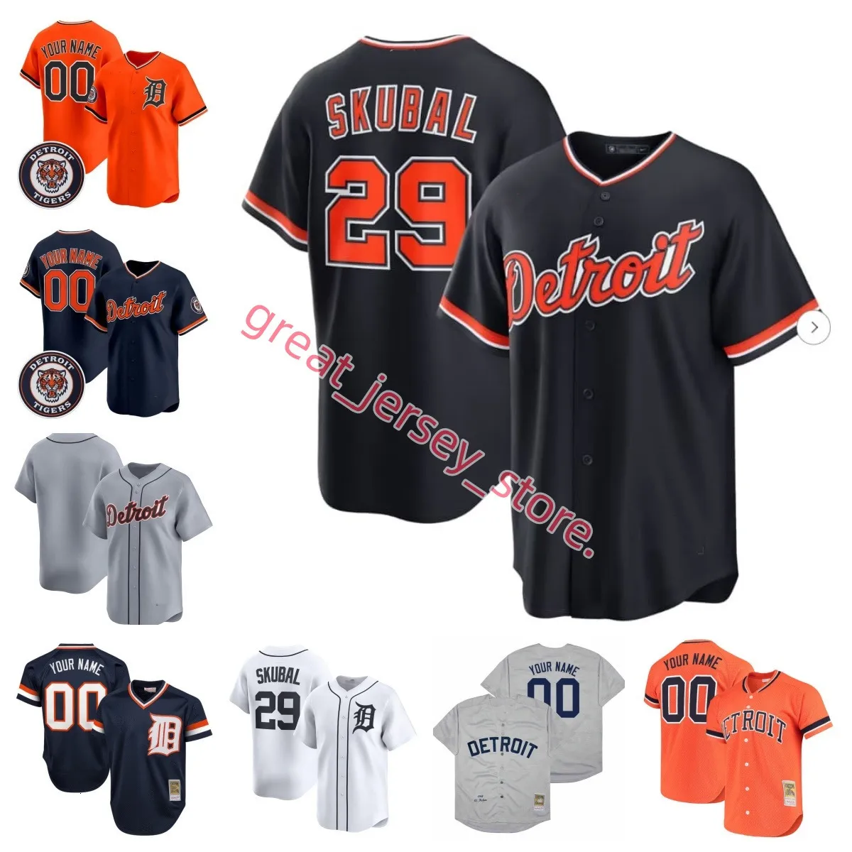 2026 Tigers Custom Baseball T Shirts Detroits... From Wwhyteq1, $22.8 ...