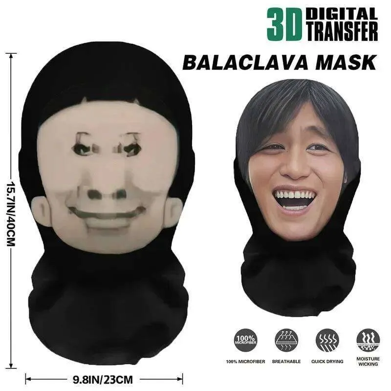 Realistic Full Face Beard Mask For Cosplay, Cycling,... From Olabisi146 ...