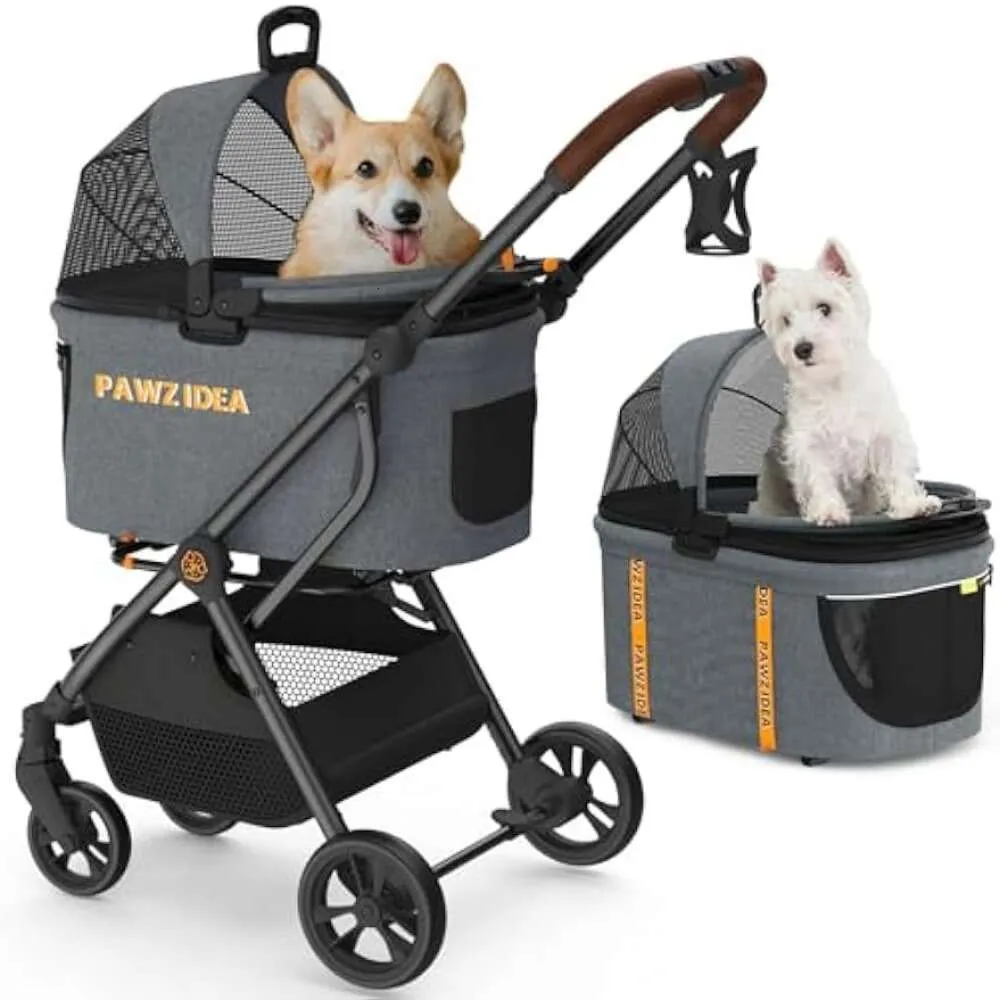 DHgate.com:4-in-1 Pet Stroller: Dog Carrier, Trolley, Cozy House, Easy ...