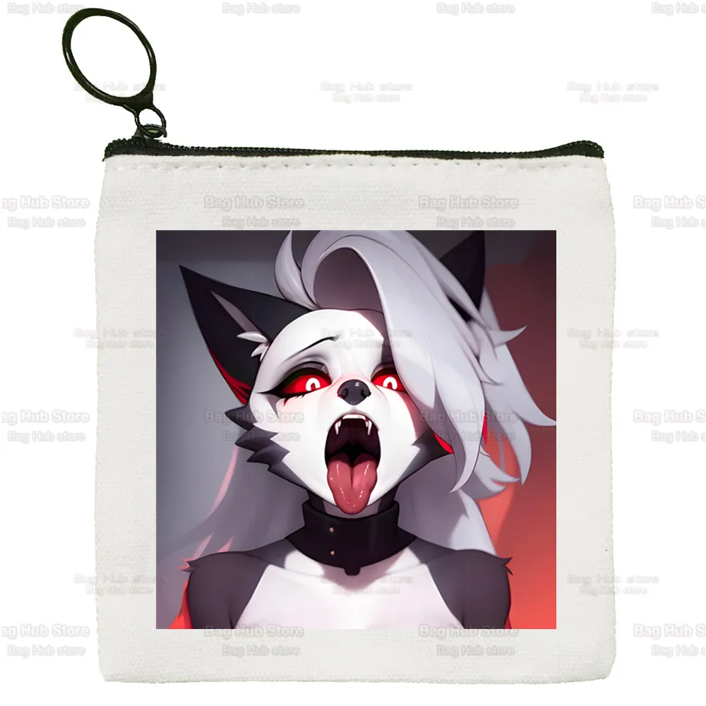 Customizable Helluva Boss Canvas Coin Cute Coin Purse With Illustration ...