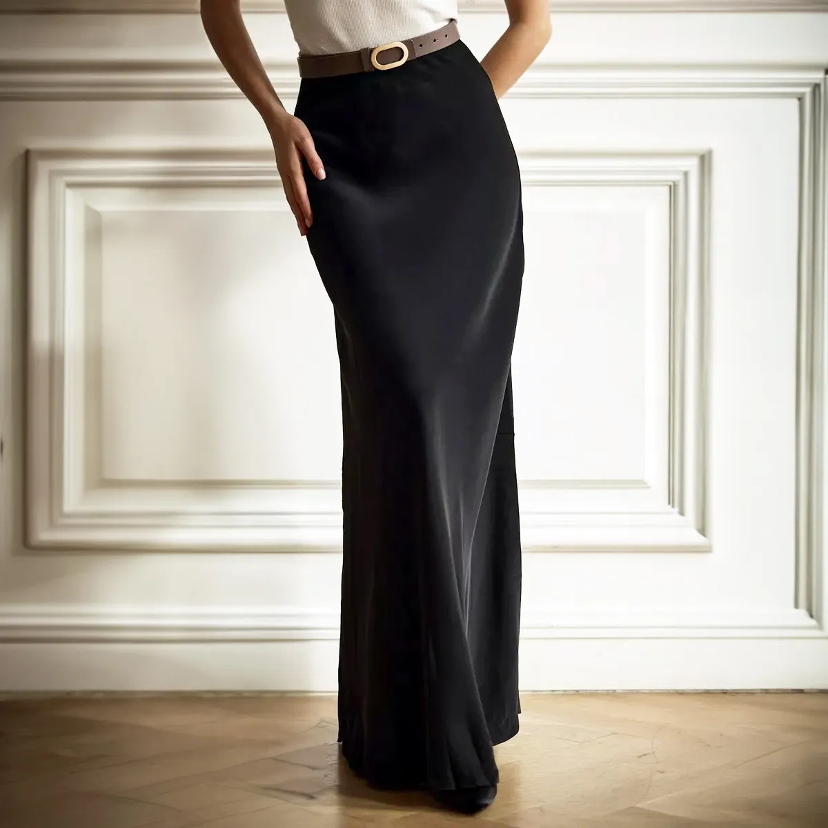 Fish Tail Skirts High Waist Satin Slip Skirts ... From Julia_dress, $29 ...