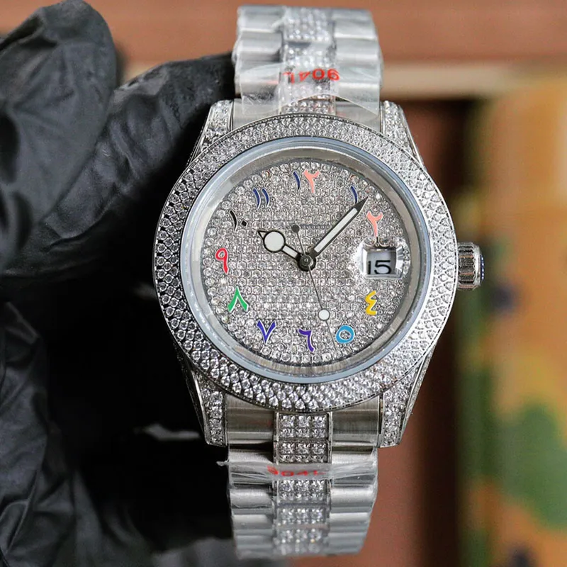 Men's Automatic Mechanical Watch, 40mm, Waterproof Stainless Steel 904L ...