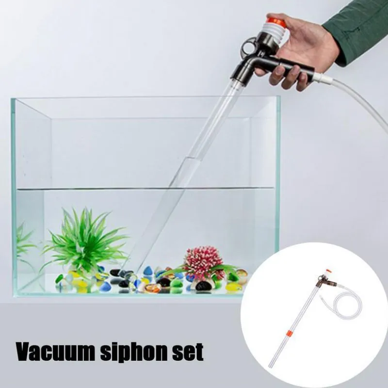 Aquarium Gravel Cleaner: Siphon & Water Changer - Easy Clean & Filter ...