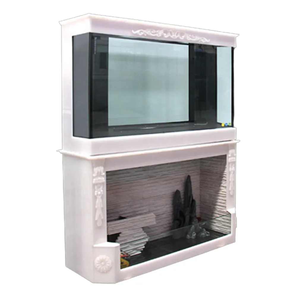 Aquarium Tank Glass Mini Wall Mounted 500 Gallon Tempered Fish Tank ...