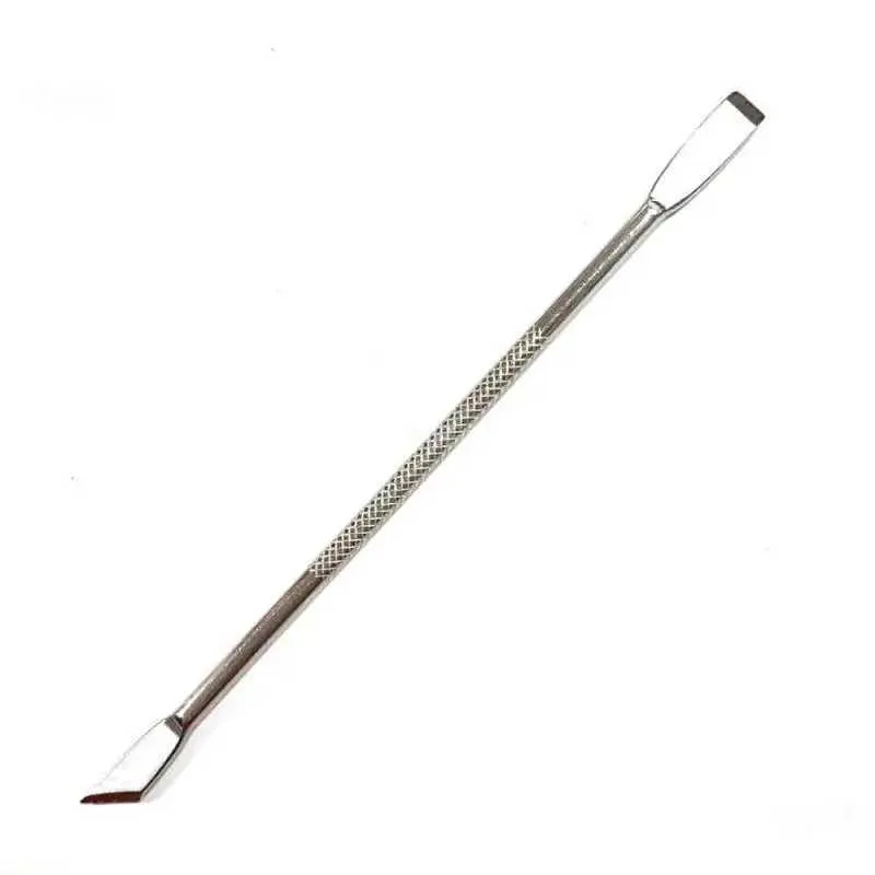 Double Ended Cuticle Pusher Set - Stainless Steel Nail Care Tool for ...
