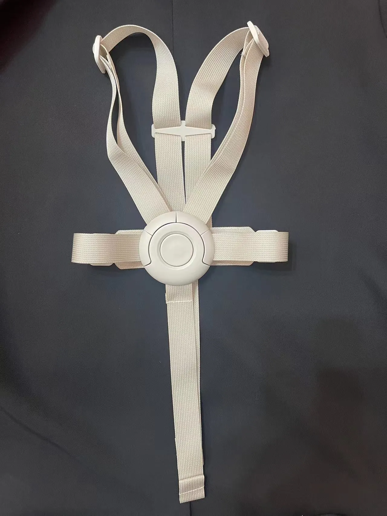 Beige Baby High Chair Harness - Secure 5-Point Restraint for Nomi & Clikk, Adjustable Safety ...