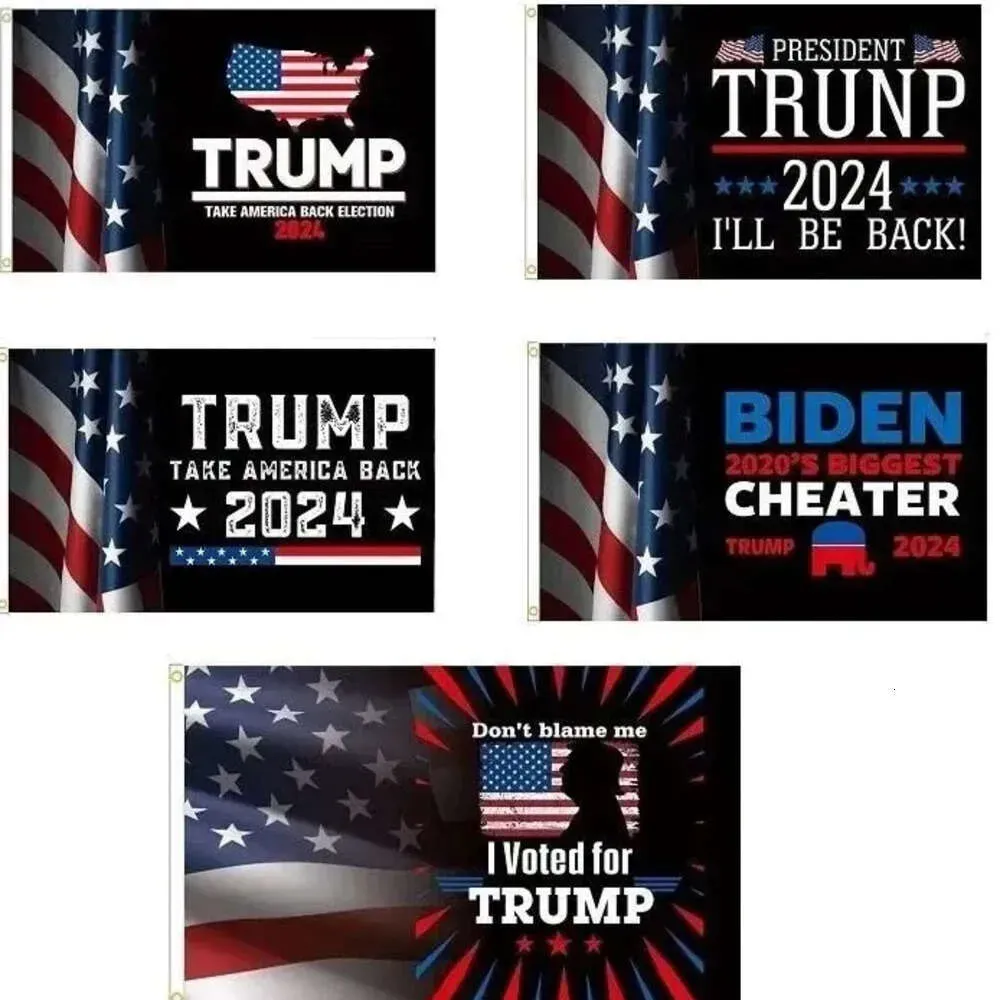 Donald Trump Election Flag UPS He Will Be Back Political Banner FT The ...
