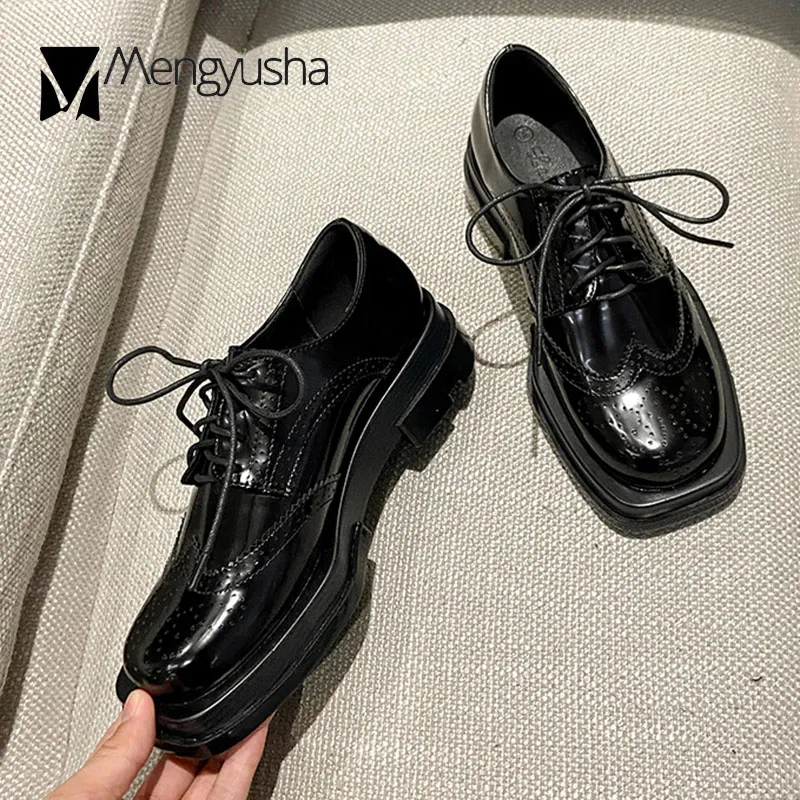 Elegant Patent Leather Oxfords Womens Pictures
