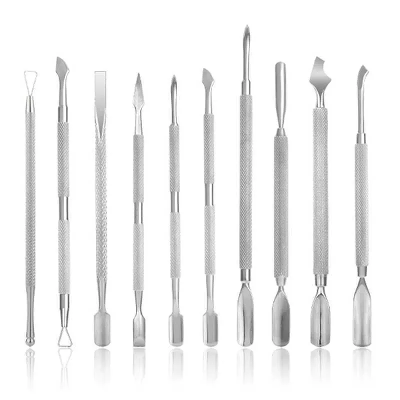 DHgate.com:Stainless Steel Cuticle Pusher - Professional Ergonomic Nail ...