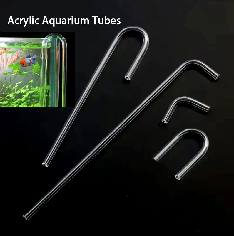 4mm Aquarium Air Tube Connector Kit : Straight & U-Shape for Air Pump ...