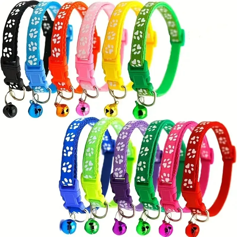 DHgate.com:Adjustable Pet Towing Rope Neck Ring with Bell - Small ...