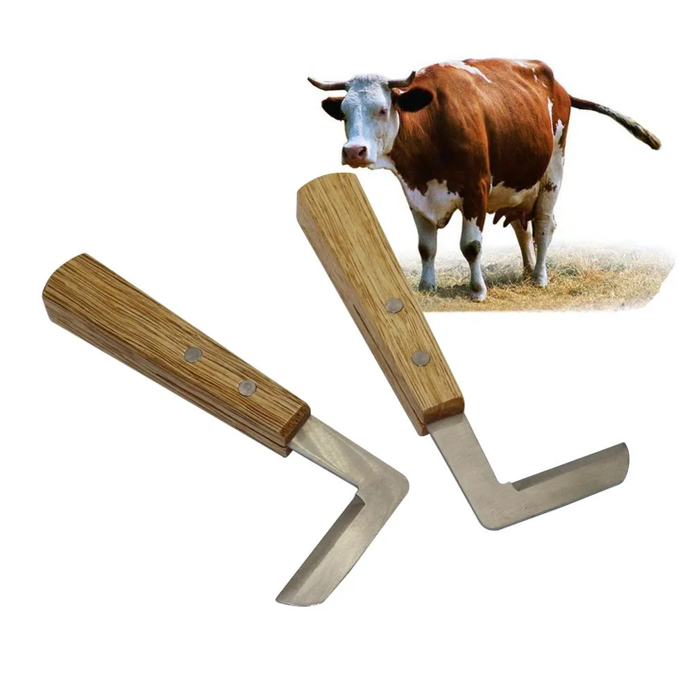 Equine Grooming Tools | Hoof Knife Shears Double Edge Animal Foot ...