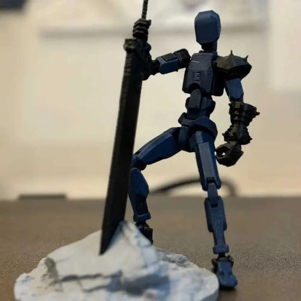 W240902 3D Printed Mannequins Multi Joint Mobile Human Body Models ...