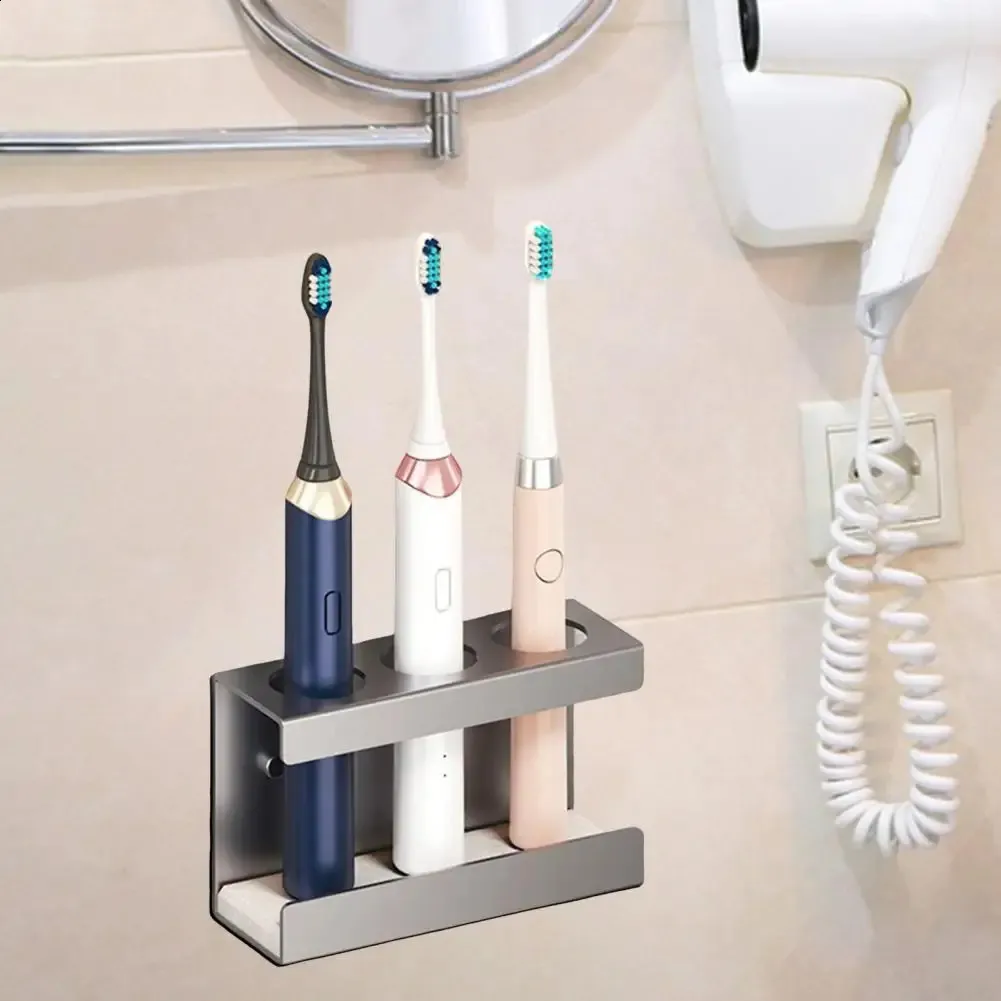 Wall-Mount Toothbrush Organizer - Easy Install, Waterproof Rack for ...
