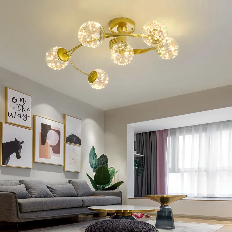 Modern Aluminum Wire LED Ceiling Chandelier Lighting... From Topmeed ...