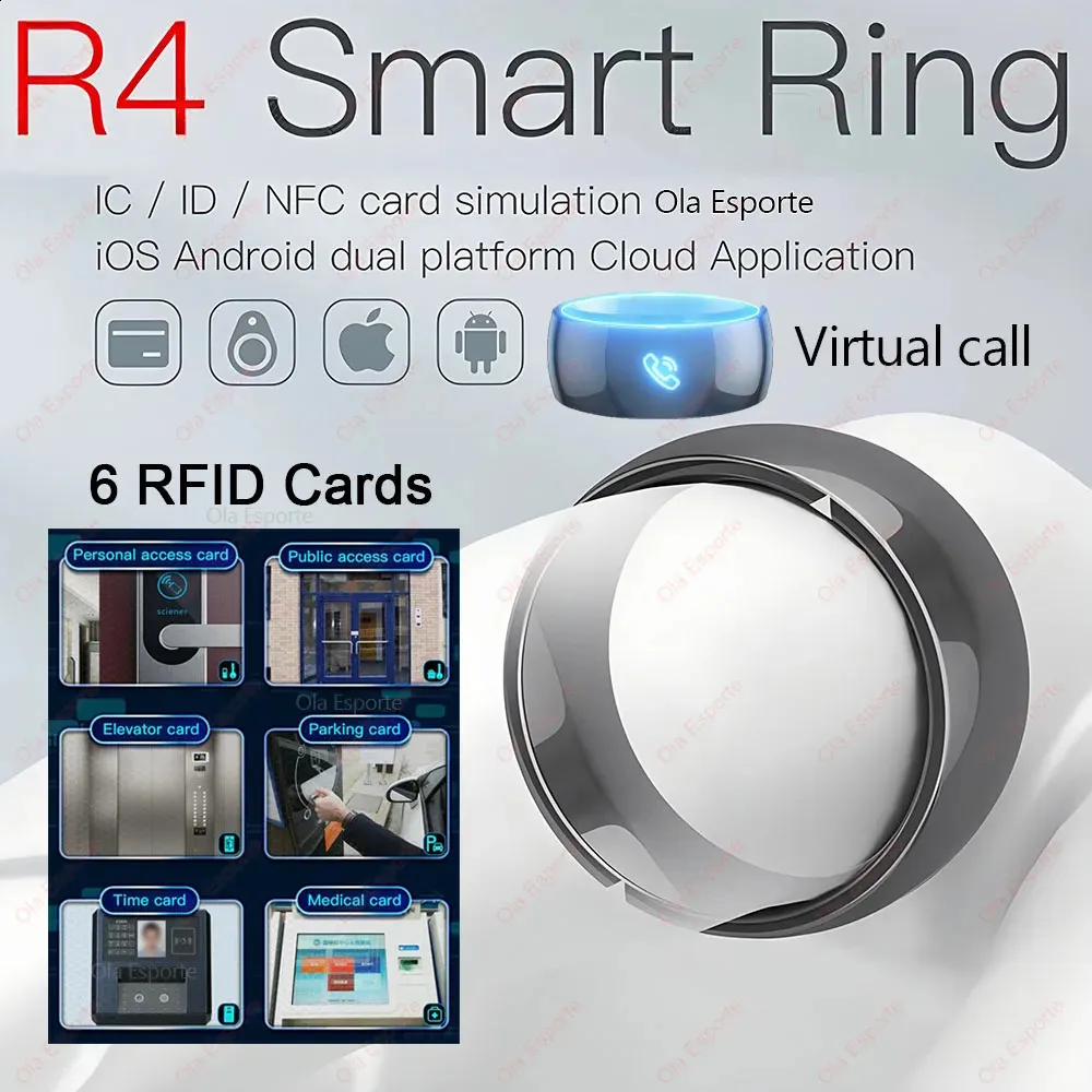Smart Ring Technology NFC IC IC Magic Finger Ring مناسبة لنظام Android ...