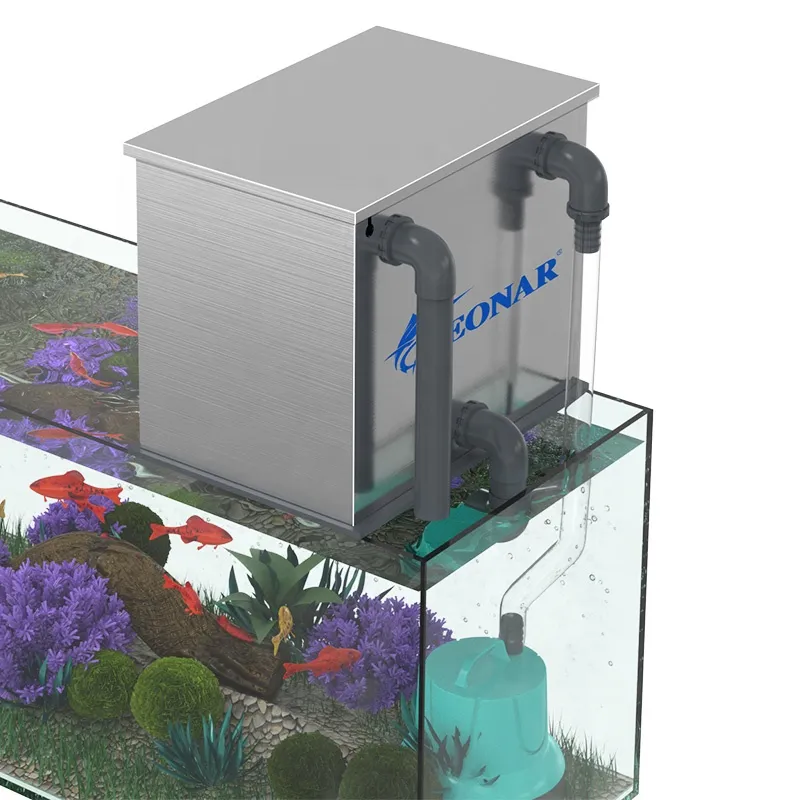 Stainless Steel Aquarium Filter - Bio Filter for Fish Tanks - Long ...