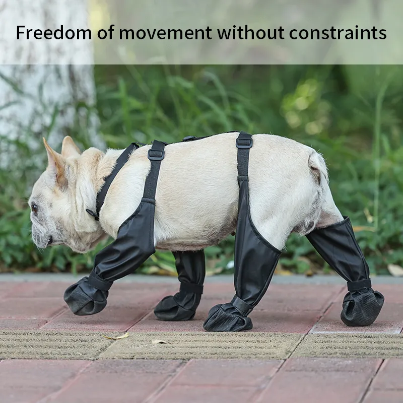 Waterproof Dog Shoes: Adjustable, Breathable Pet Boots for Outdoor ...