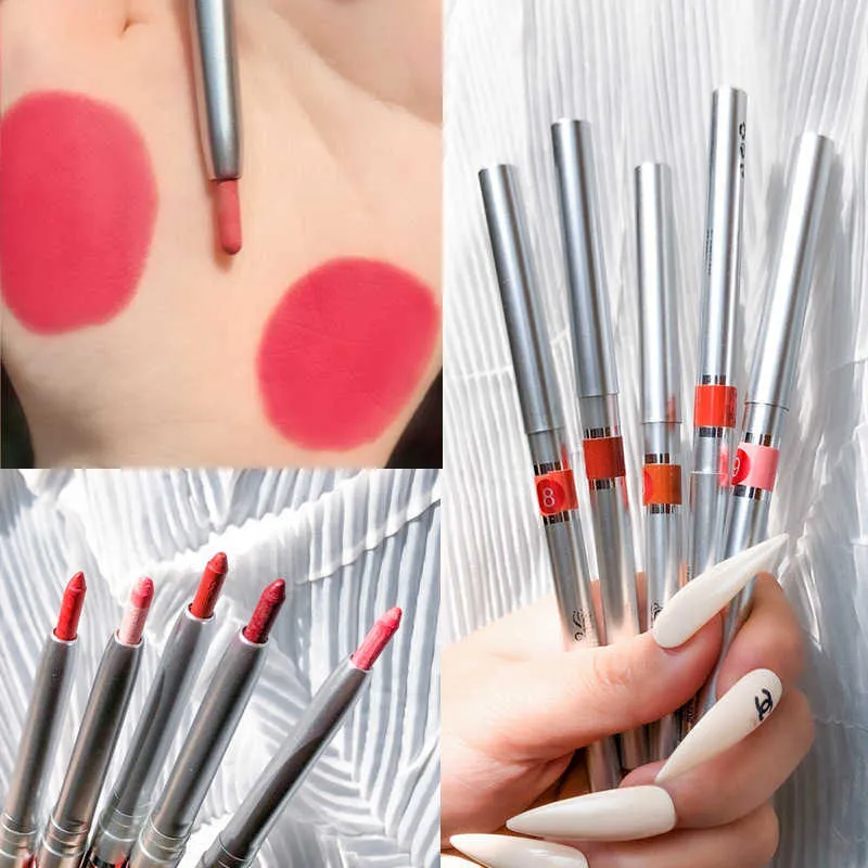 Clownfish Smooth Automatic Rotary Retractable Lip Pencil Beginner Lip ...