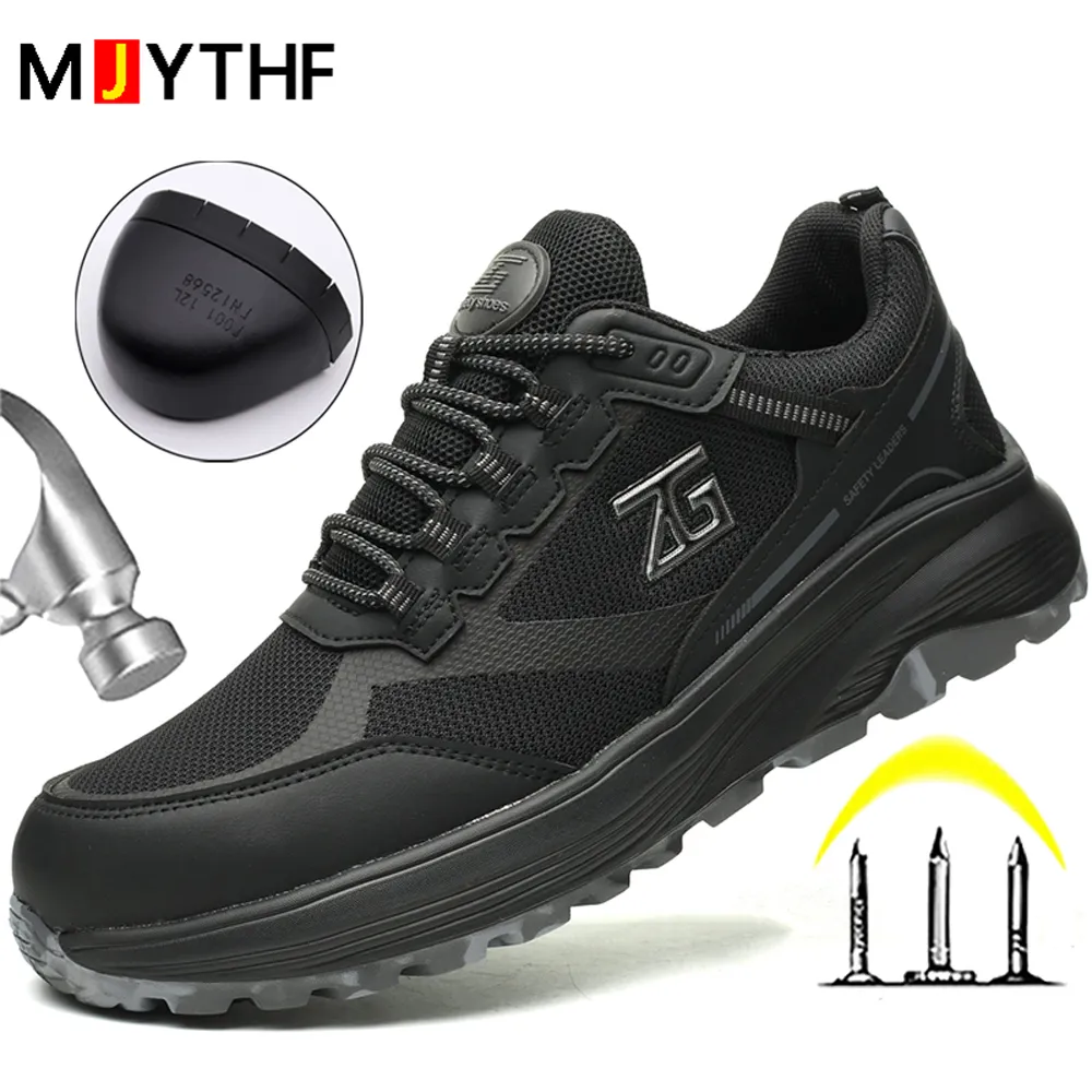 Steel Toe Work Sneakers for Men: Puncture-Proof, European Standards ...