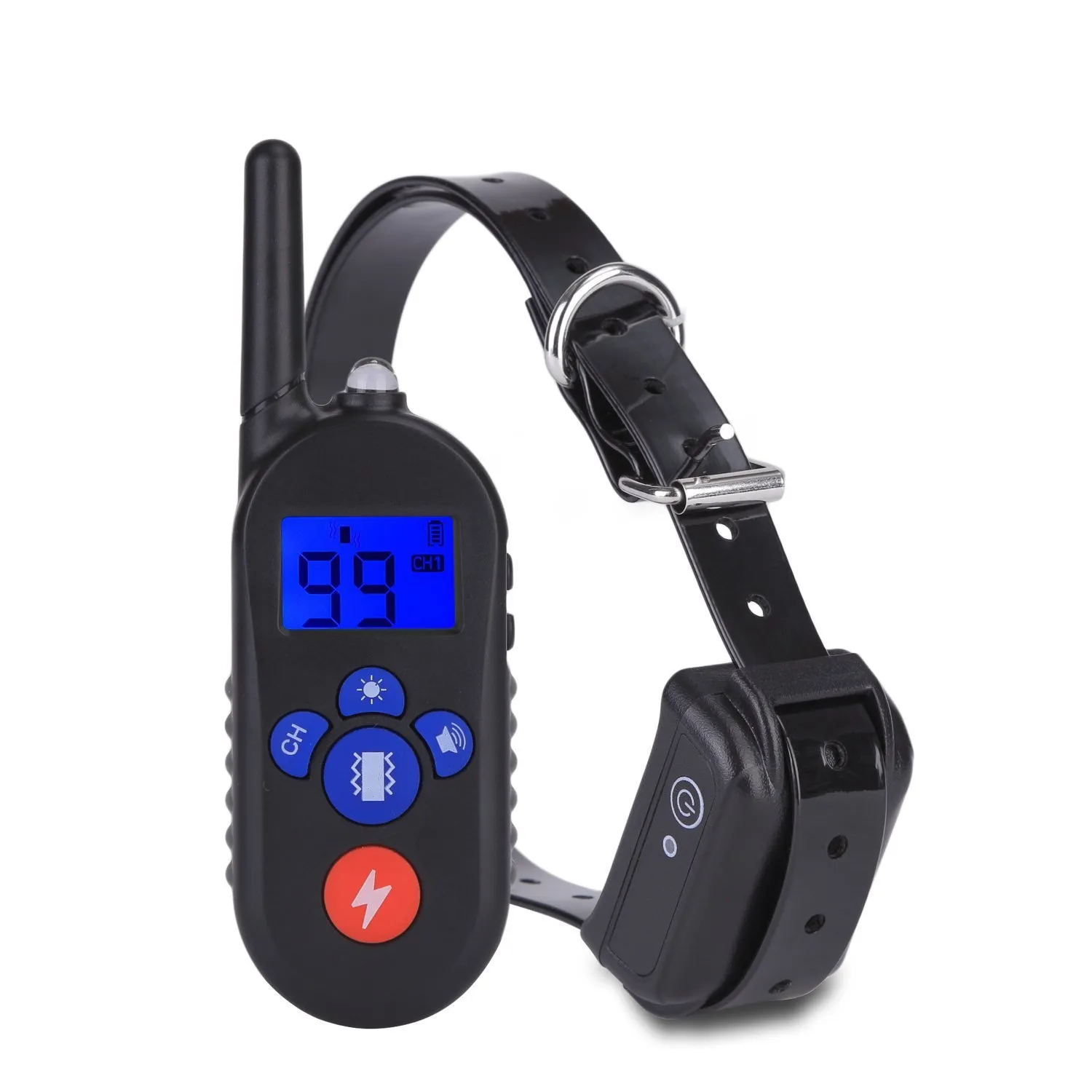 Wholesale Waterproof Electric Shock Radio Dog Training Collar For ...