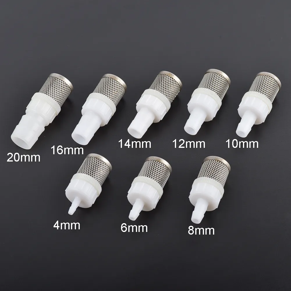 Stainless Steel Mesh Filters 4-20mm with Barb Tail 1/2 BSP for Garden ...