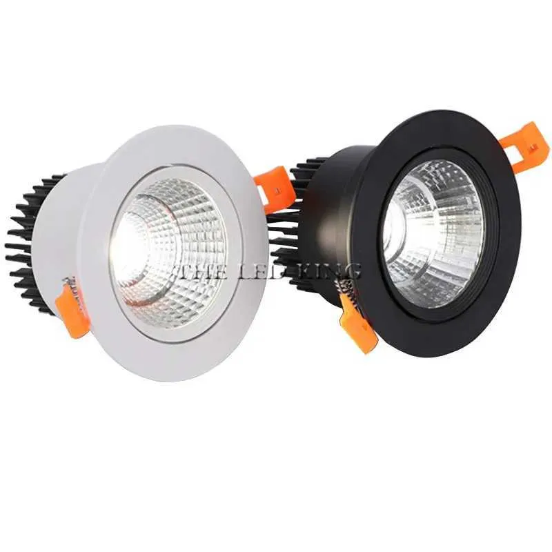 Dimmable LED Tube Light COB Ceiling Spotlight 6W 9W 12W 15W LED Bulb ...