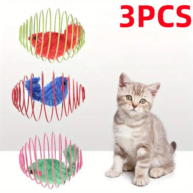 DHgate.com:Interactive Cat Toy Balls - Stretchable Springy Kitten Toys ...