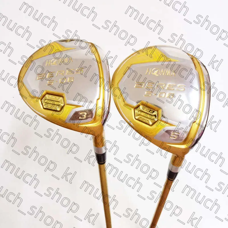 2024 New Mens Golf Clubs HONMA Beres S-06 4 Star Mens Driver 2 Fairway ...