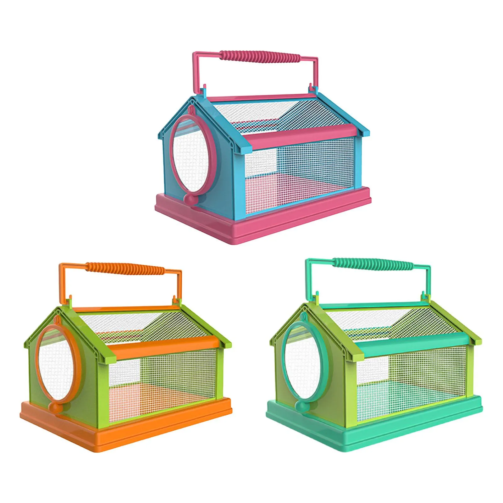 Butterfly Habitat Cage - Collapsible Mesh, Breathable, Carrying Handle ...