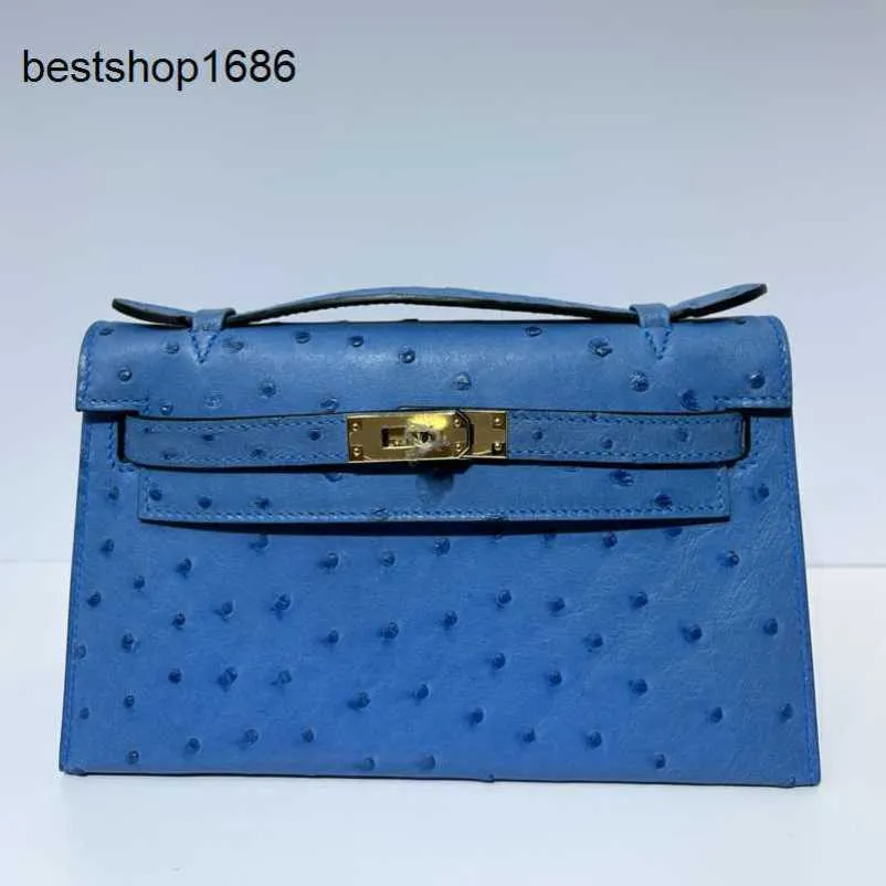 Luxury Ostrich Leather Handbag - Genuine Ostrich Skin Designer Bag ...