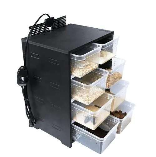 Premium Reptile Enclosure System: Ball Python Tub Cage Display Racks ...